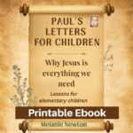 Paul's Letters for Children—download to print