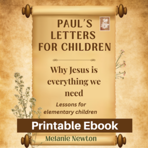 Paul's Letters for Children—download to print